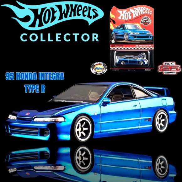 Hot Wheels | Toys | Hot Wheels Collectors Rlc Exclusive 995 Blue Honda ...